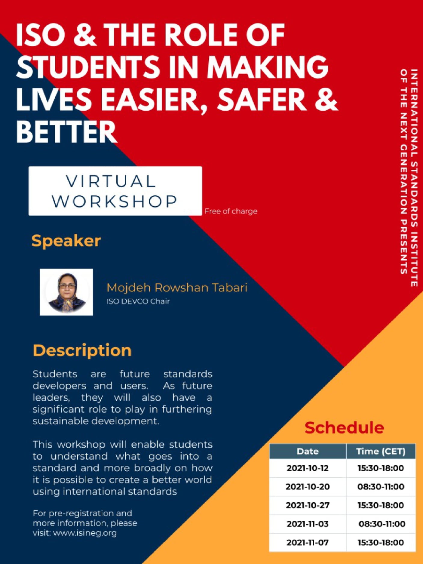 Lakši, sigurniji i bolji život - ISO i uloga studenata - besplatna ...